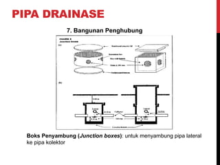 tugas 6 Bahan material, bangunan, dan konstruksi sistem drainase pipa.pptx