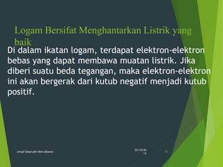Tugas 6 ikatan pada logam | PPTX
