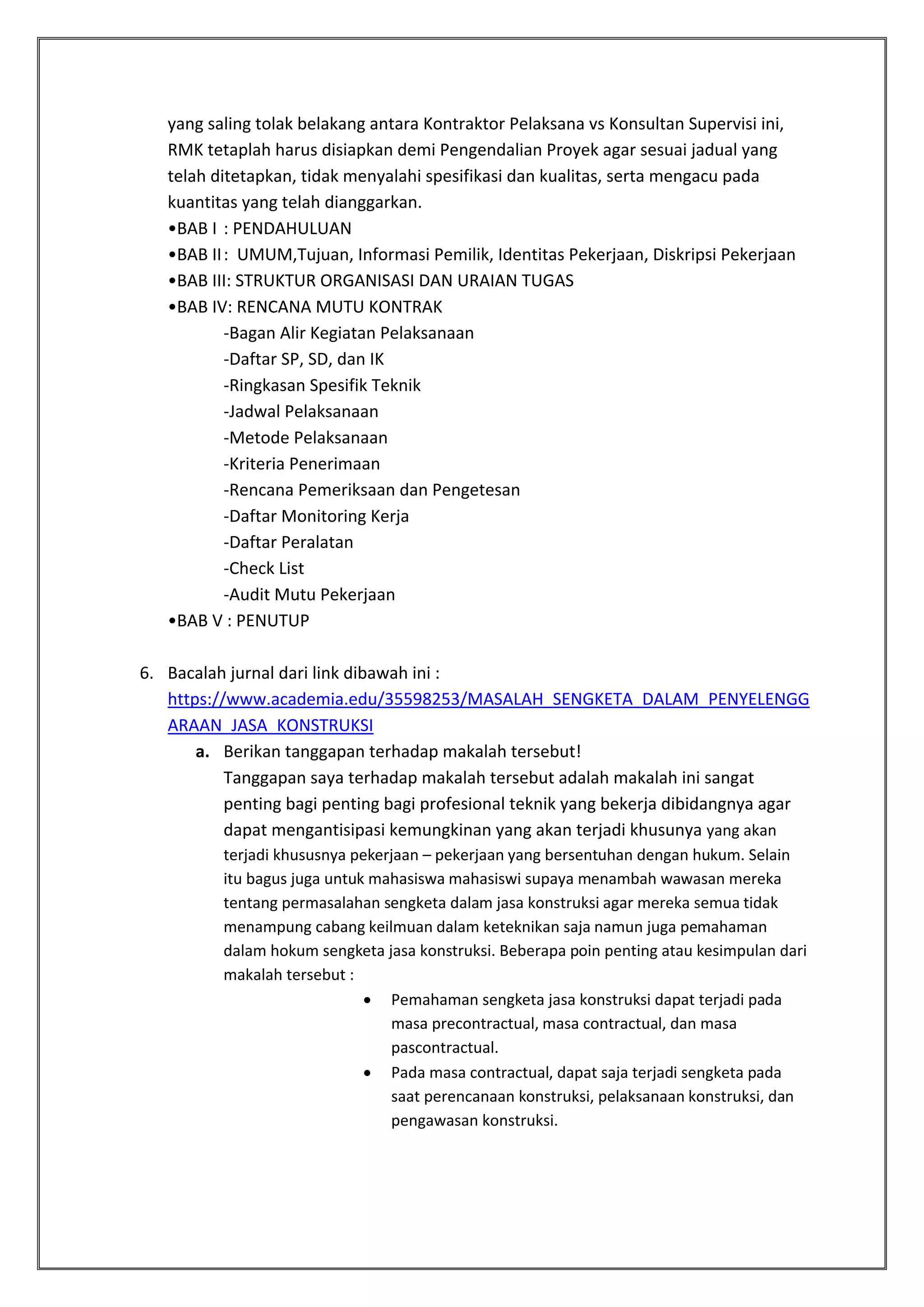 TUGAS ke VI MKII | PDF