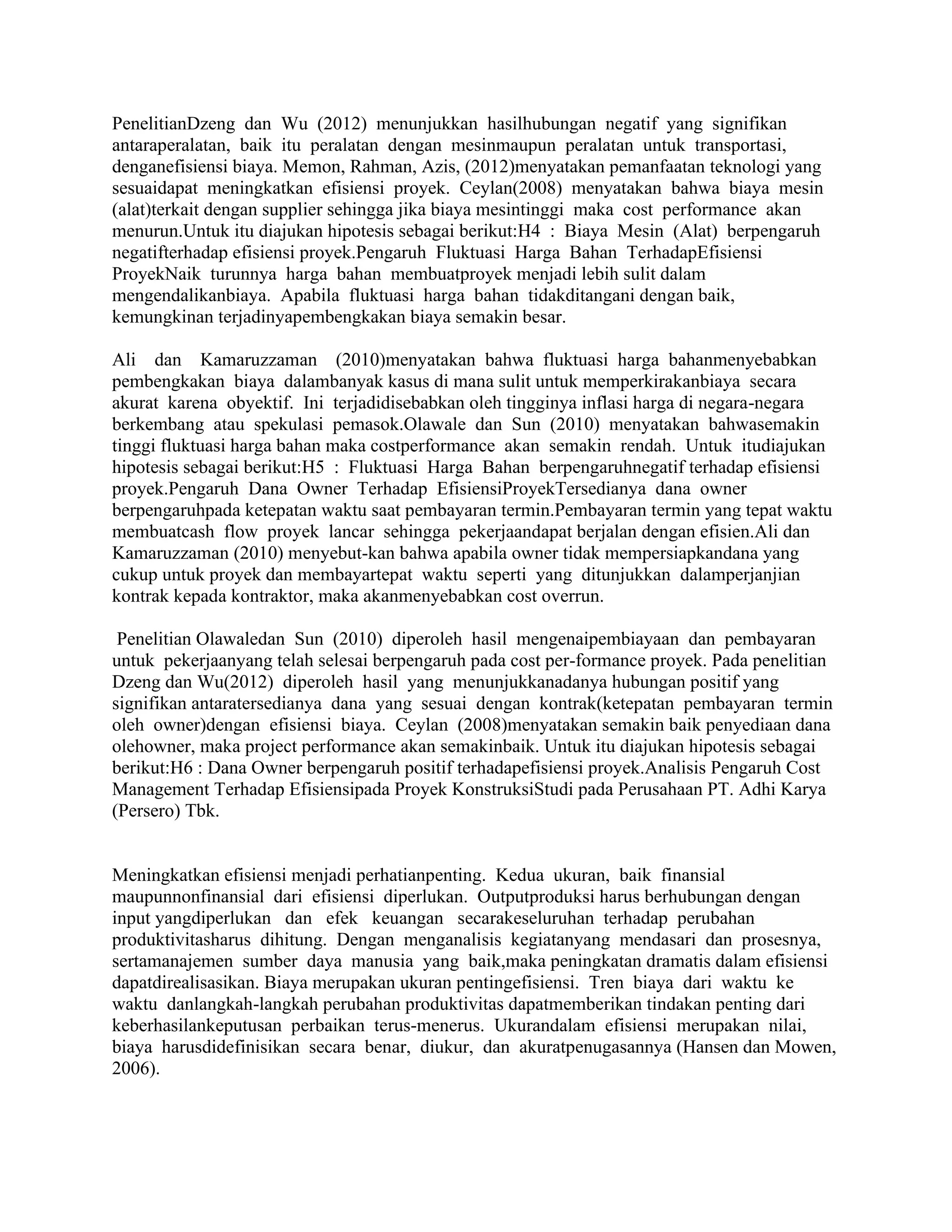 Tugas 6 mpb kelompok 10_analisis manajemen proyek pada PT Adhi Karya tbk | PDF