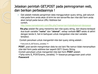 Tugas7 rekayasa web Ajat Sudrajat | PPT