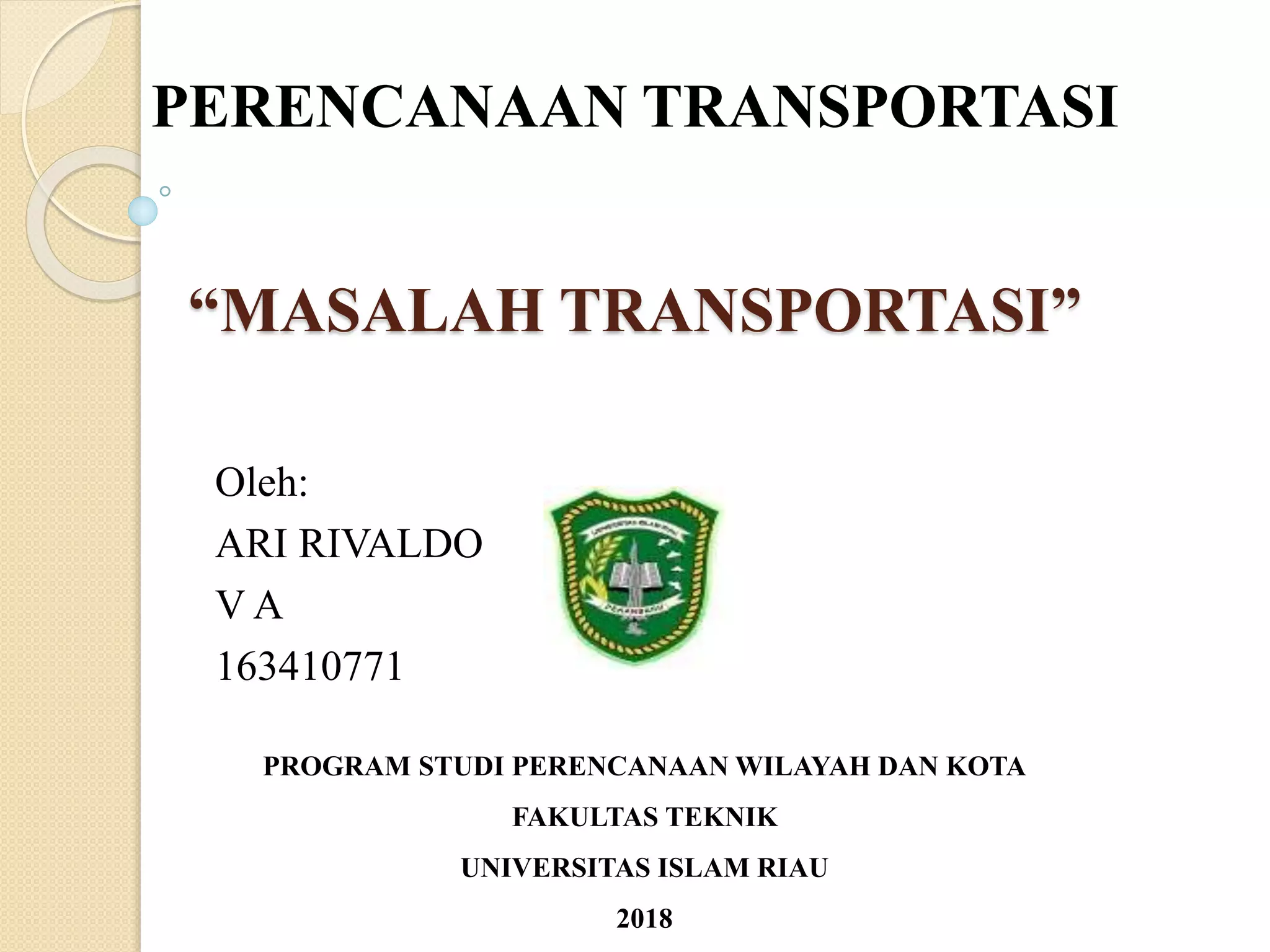 TUGAS 8 PPT PERENCANAAN TRANSPORTASI ARY.pptx