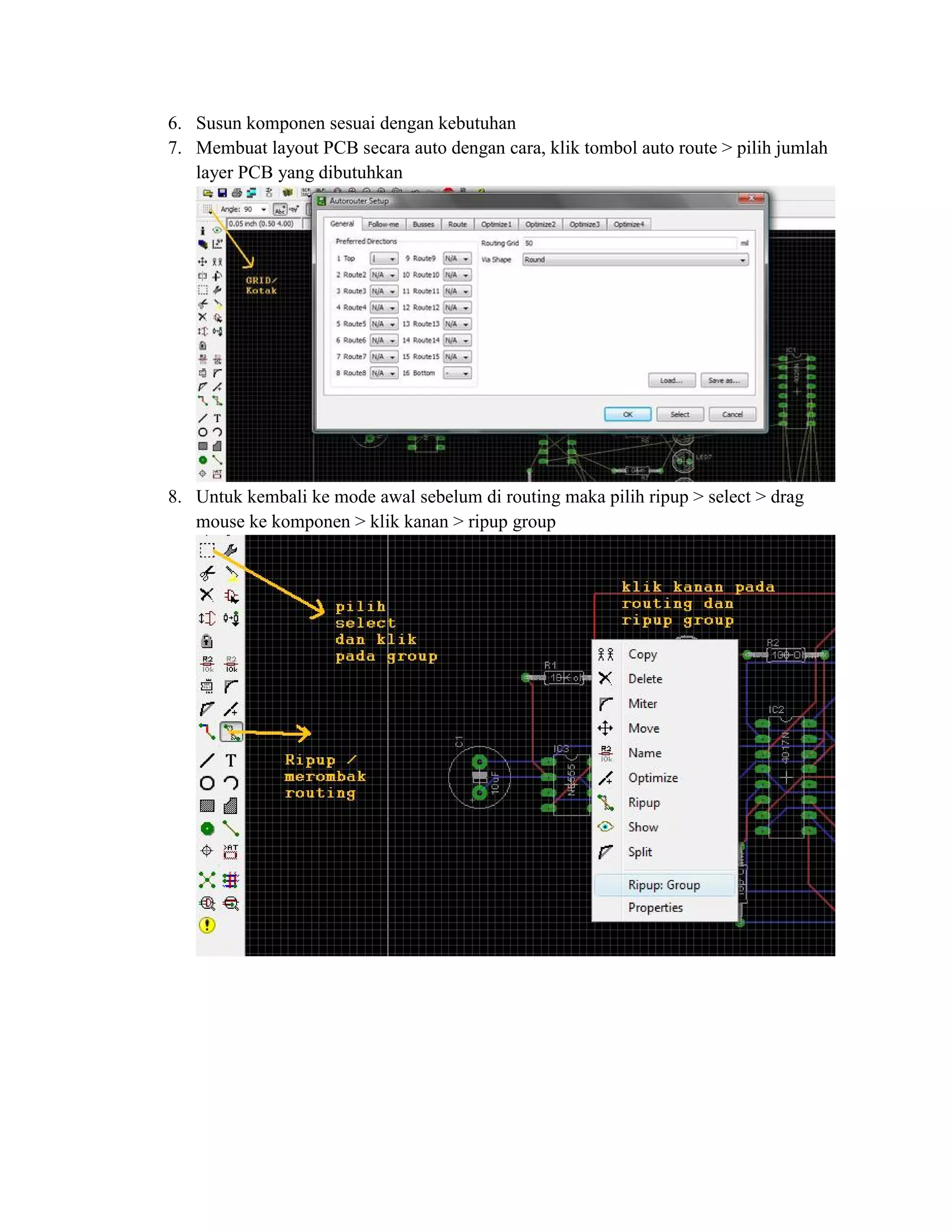 Tutorial Menggunakan Software Eagle | PDF