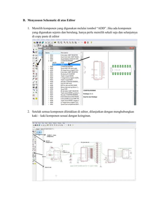 Tutorial Menggunakan Software Eagle | PDF