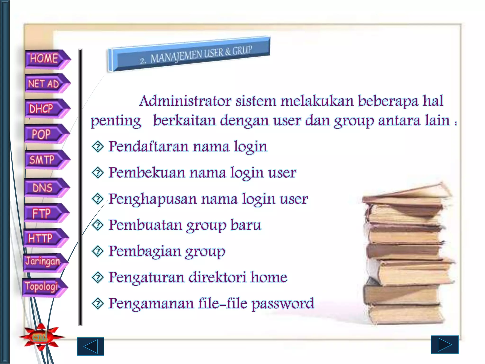 Network Administrator dan Jaringan Client Server | PPT
