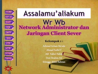 Network Administrator dan Jaringan Client Server | PPT