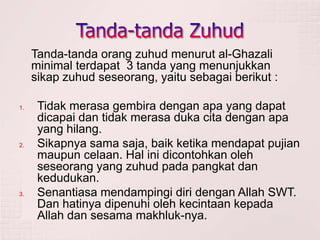 Agama Islam Grade 8 (Zuhud) | PPT
