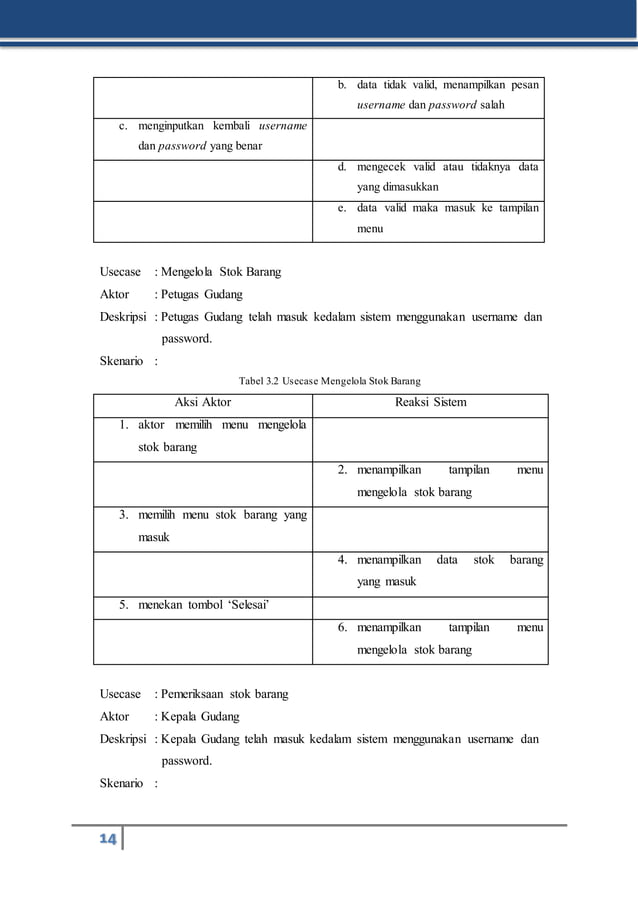 Aplikasi Pendataan stok barang pada toko pakaian berbasis java dekstop ...