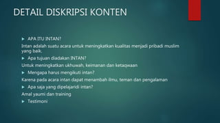 Tugas akhir animasi intan | PPTX