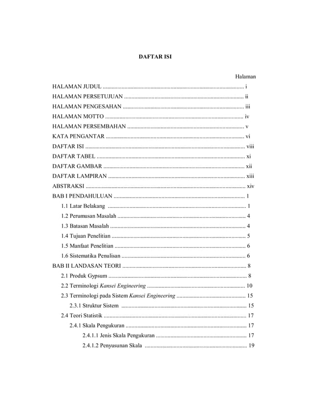 Tugas Akhir Dengan Metode Kansei Engineering | PDF
