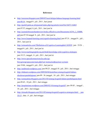 Tugas akhir els | PDF