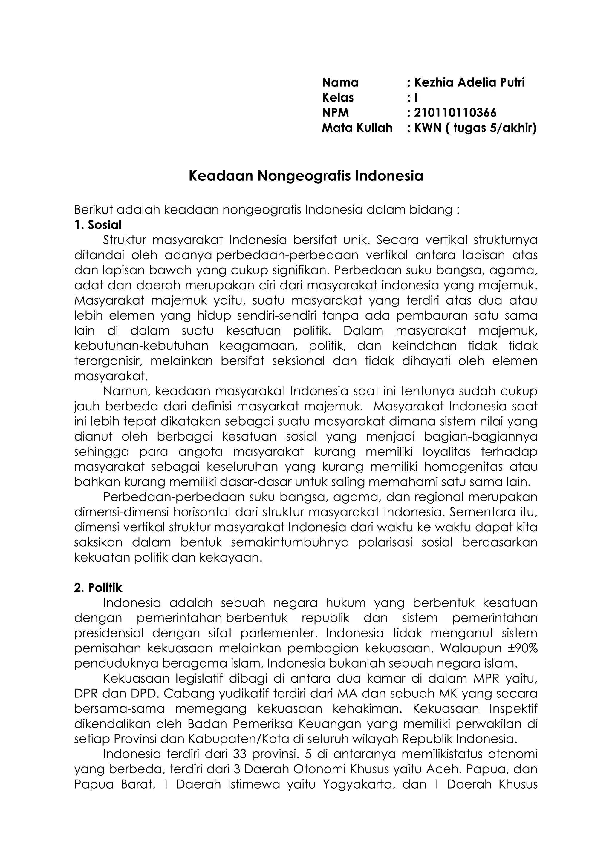 Tugas akhir kwn | PDF