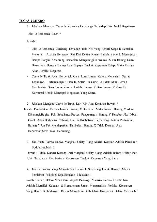 Tugas Akhir Mikro Kelompok 5 kelas m | PDF
