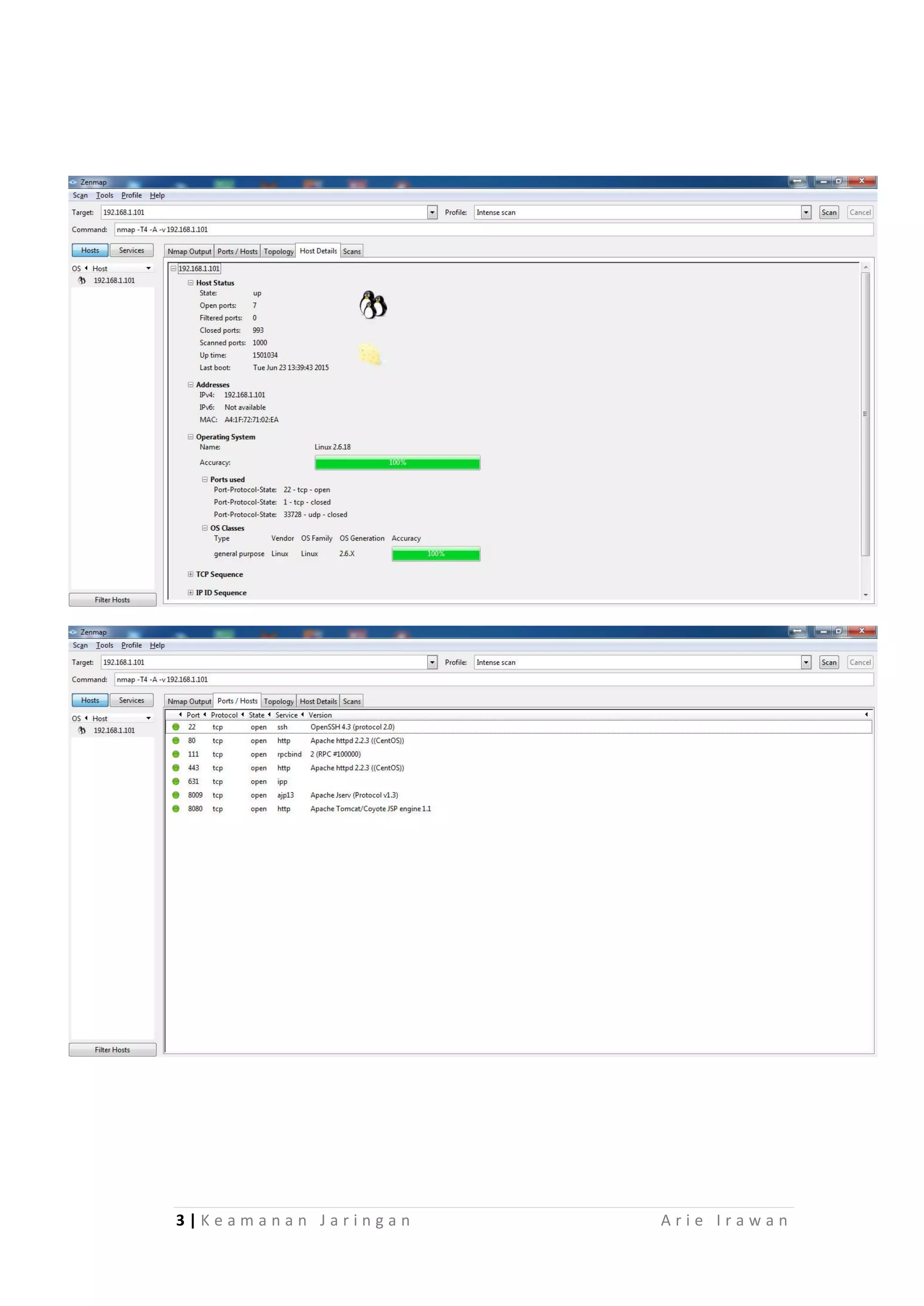 Tugas akhir nmap | PDF