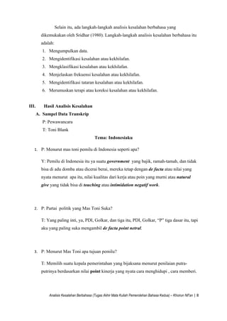 Tugas akhir pbk khoirun nif'an | DOC