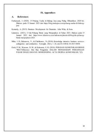 Business Idea Plan (TRITIVE) | DOCX