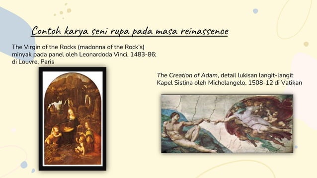 Perkembangan seni rupa era Renaissance | PPTX