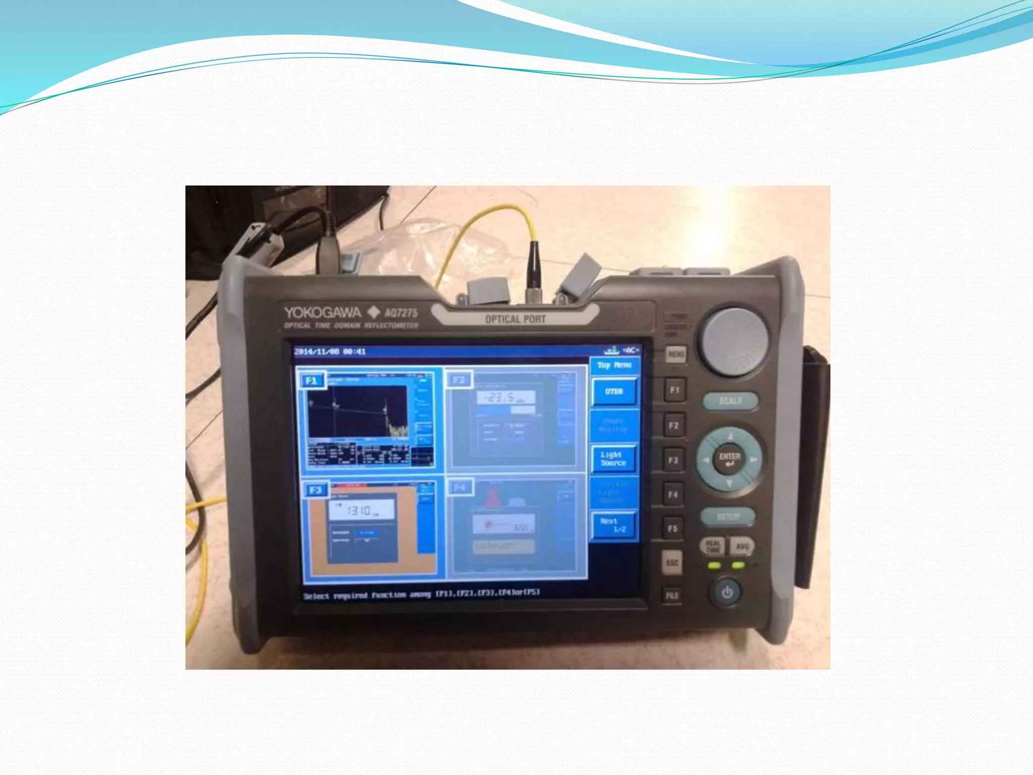 Tugas alat bantu dan alat ukur (OTDR) | PPTX