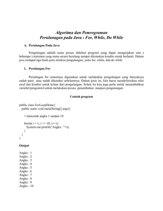 Tugas algoritma | PDF