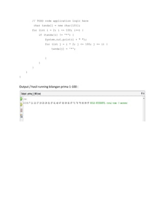 Algoritma - Array | PDF