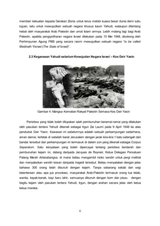 Konflik Palestin-Israel | DOCX