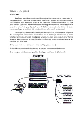 Tugasan 2 data logging | PDF
