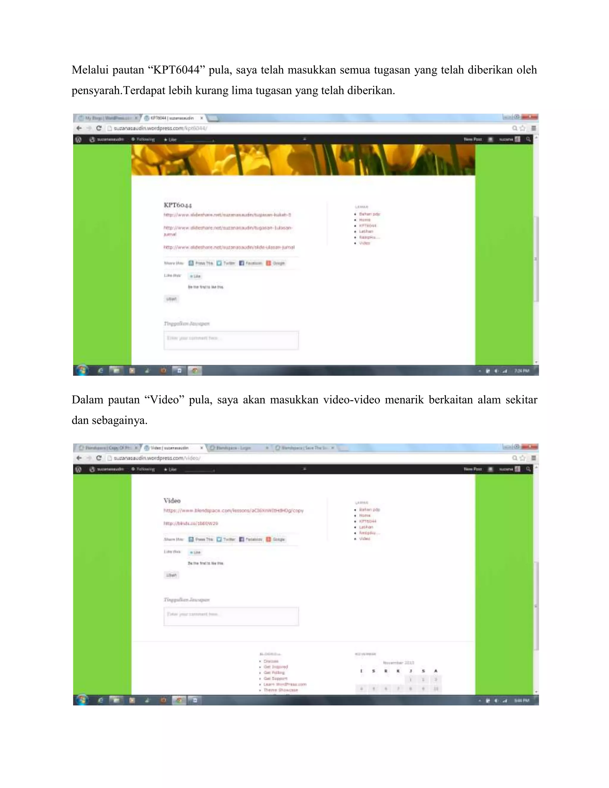 Tugasan 2 blog | DOCX
