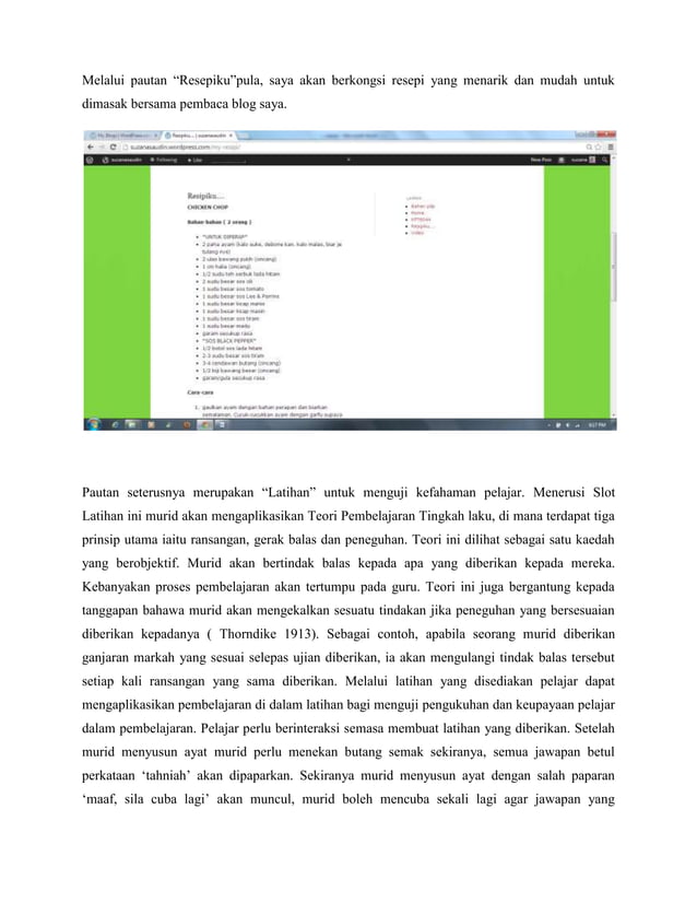 Tugasan 2 blog | DOCX