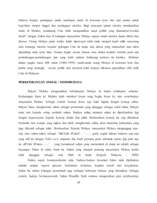 Tugasan 2 kenegaraan melaka -mohd. ameri | DOC