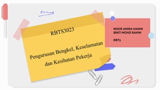 RBTS3023 Perbentangan individu | PPT