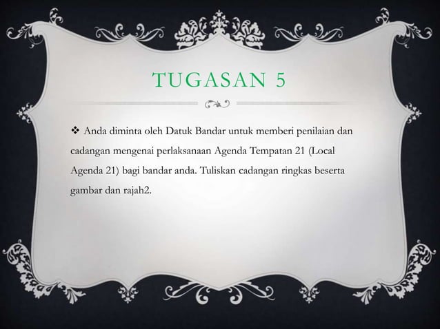 Tugasan 5 | PPT | Free Download