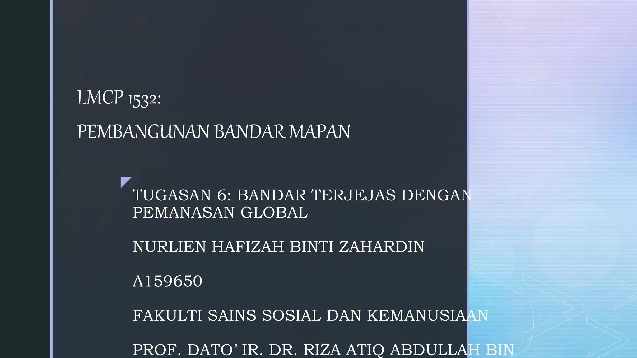 Tugasan 6 pemanasan global | PPTX