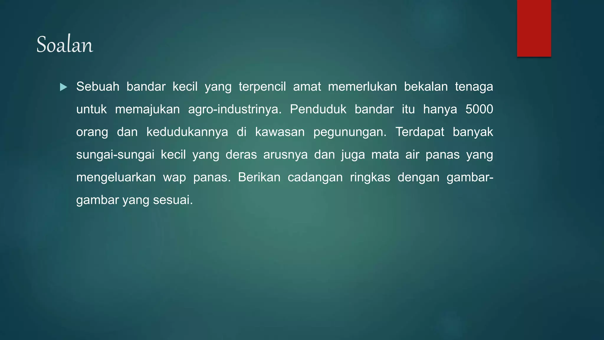 Tugasan 8- bekalan tenaga | PPTX