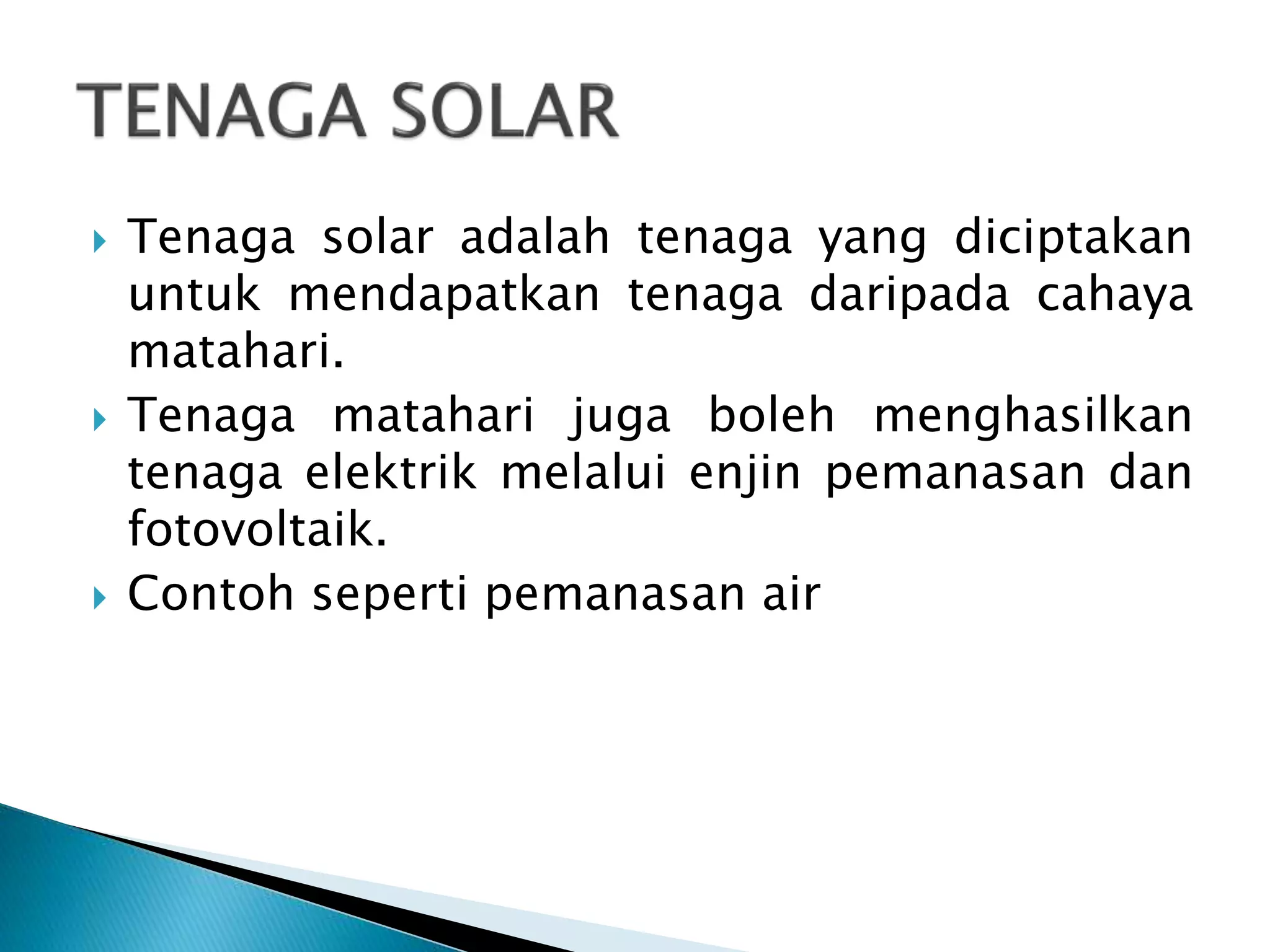 TENAGA YANG BOLEH DIPERBAHARUI | PPTX