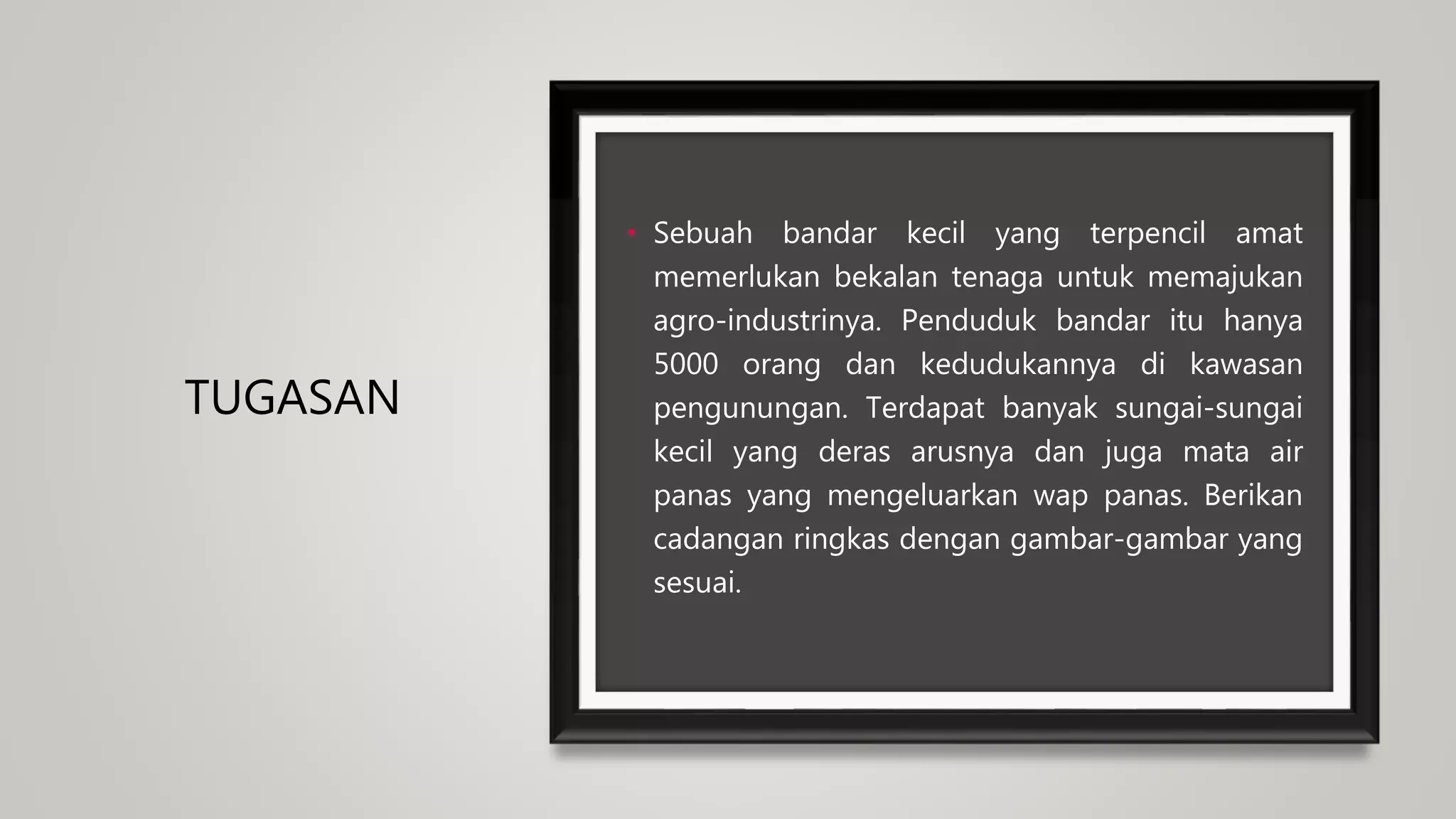 Tugasan 8 tenaga | PPT