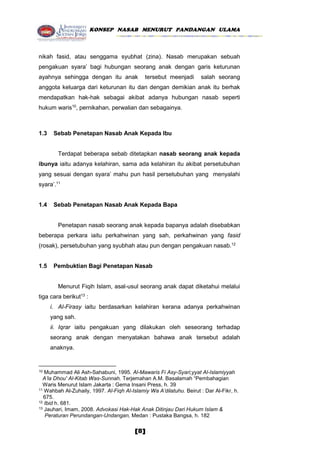 Tugasan al fiqh al islami 1 soalan kedua (konsep nasab menurut ...