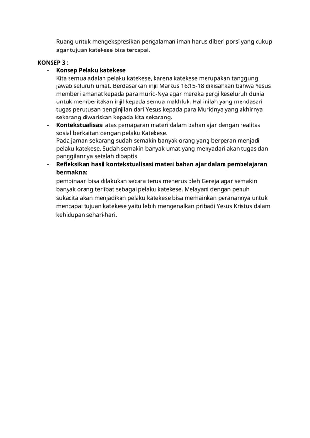 TUGAS ANALISA BAHAN AJAR MODUL KATEKESE.docx