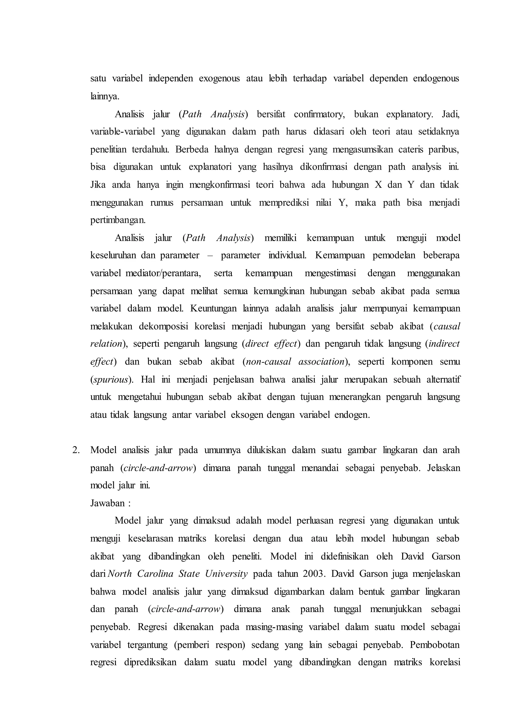 Tugas analisa kuantitatif | DOCX