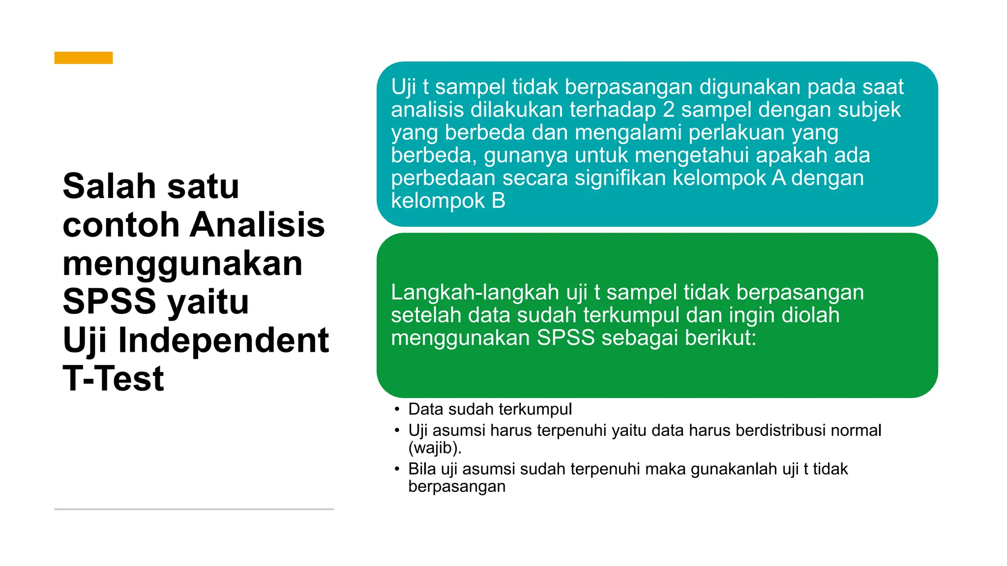 TUGAS ANALISIS DATA menggunakan alat bantu SPSS | PPTX