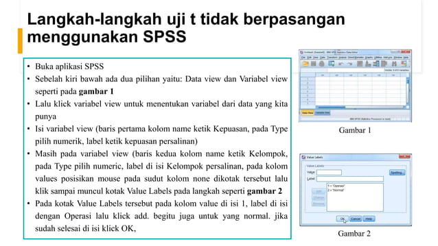 TUGAS ANALISIS DATA menggunakan alat bantu SPSS | PPT