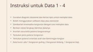 Tugas analisis longsoran dengan stereonet.pptx