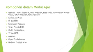 Tugas analisis modul Ajar.pptx