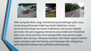 A168458 - TUGASAN AUDIT KEMALANGAN JALAN RAYA | PPT