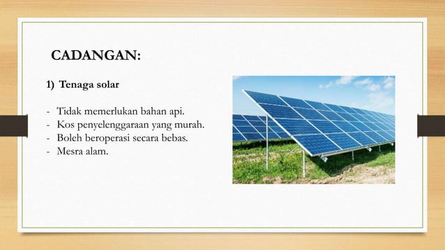 Tugasan bahagian 8 Tenaga yang Boleh Diperbaharui | PPTX
