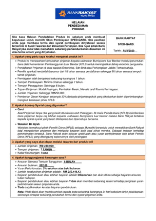 QARD AL HASAN DAN APLIKASINYA DALAM SKIM PEMBIAYAAN EKONOMI DESA (SPED ...