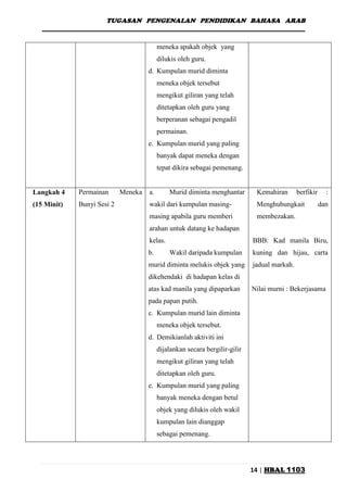 Tugasan hbal 1013 pengenalan pendidikan bahasa arab ustazah sti eshah ...