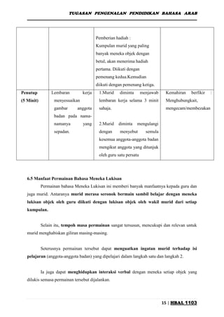 Tugasan hbal 1013 pengenalan pendidikan bahasa arab ustazah sti eshah ...