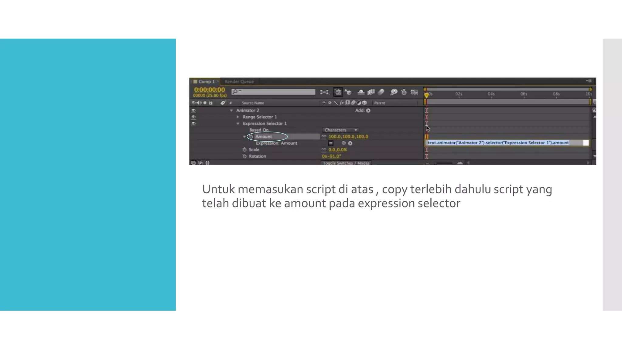 Expression in After Effect | PPTX