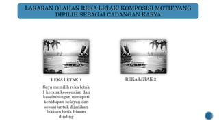 Panduan tugasan krsv batik SPM 2021 | PPT