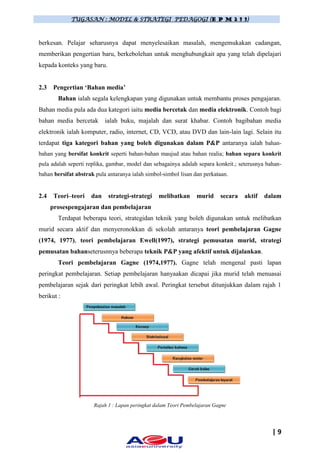 Tugasan model & strategi pedagogi epm233 (cikgu azman) | DOCX